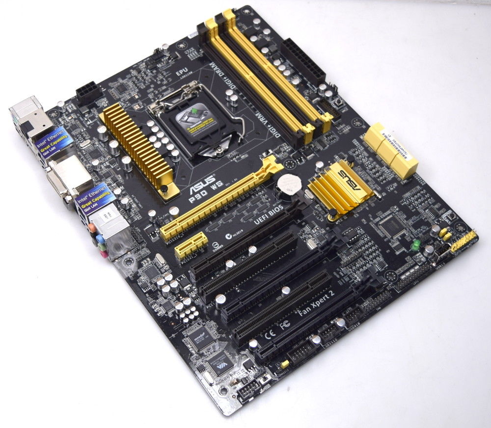 ASUS P9D-WS Motherboard DVI And HDMI DP LGA1150 Chipset Intel C226 ...